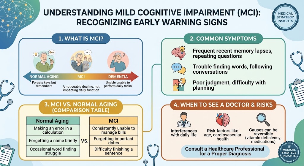 Mild Cognitive Impairment (MCI) Symptoms: Recognizing the Early Warning ...